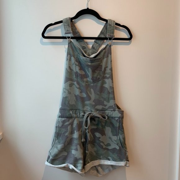 Vintage Havana | Pants & Jumpsuits | Vintage Havana Camo Overall Romper ...